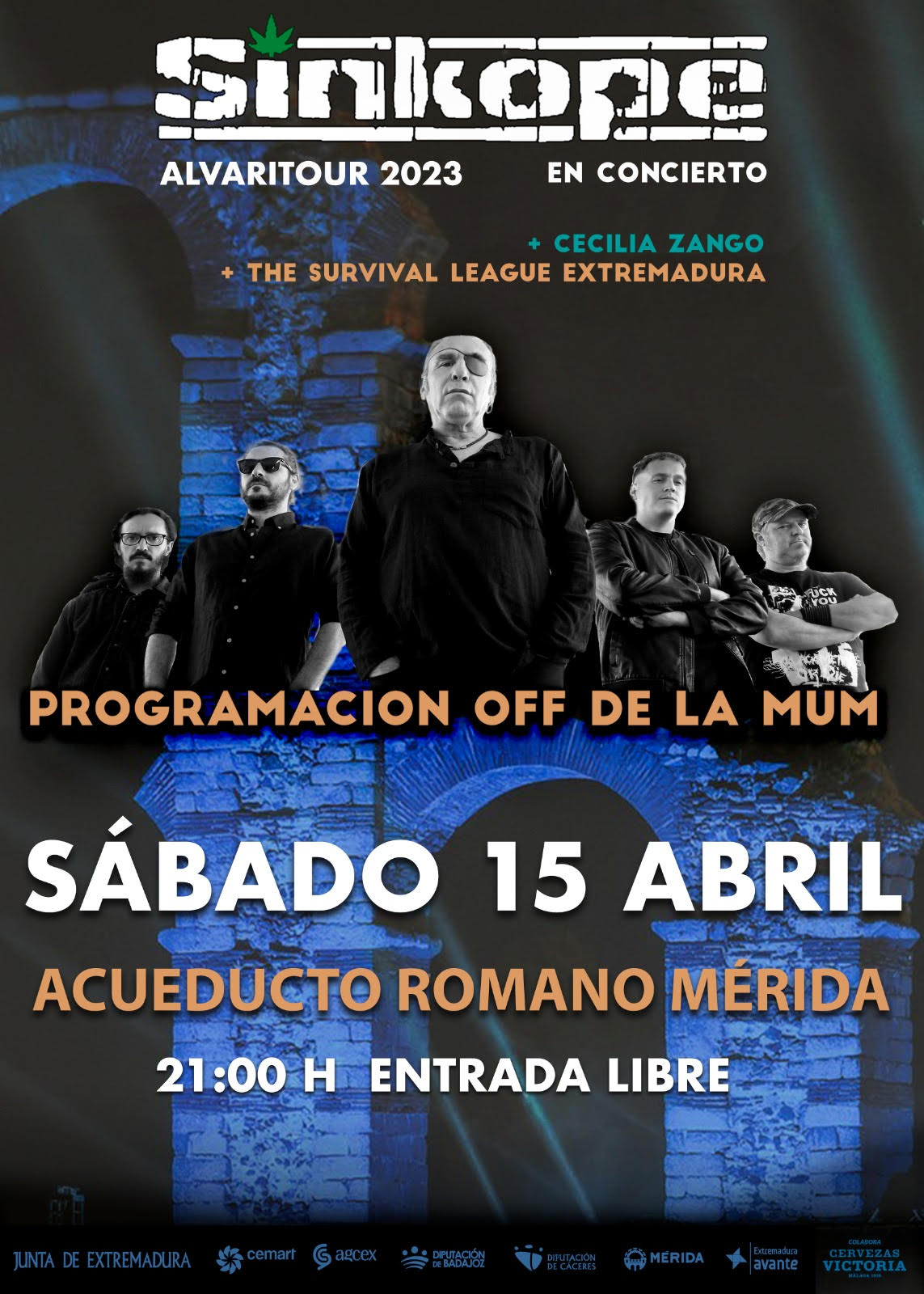 Homenaje a la banda Sínkope en Mérida - Digital Extremadura